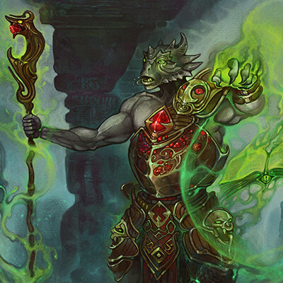 ArtStation - Warlock's Dungeon