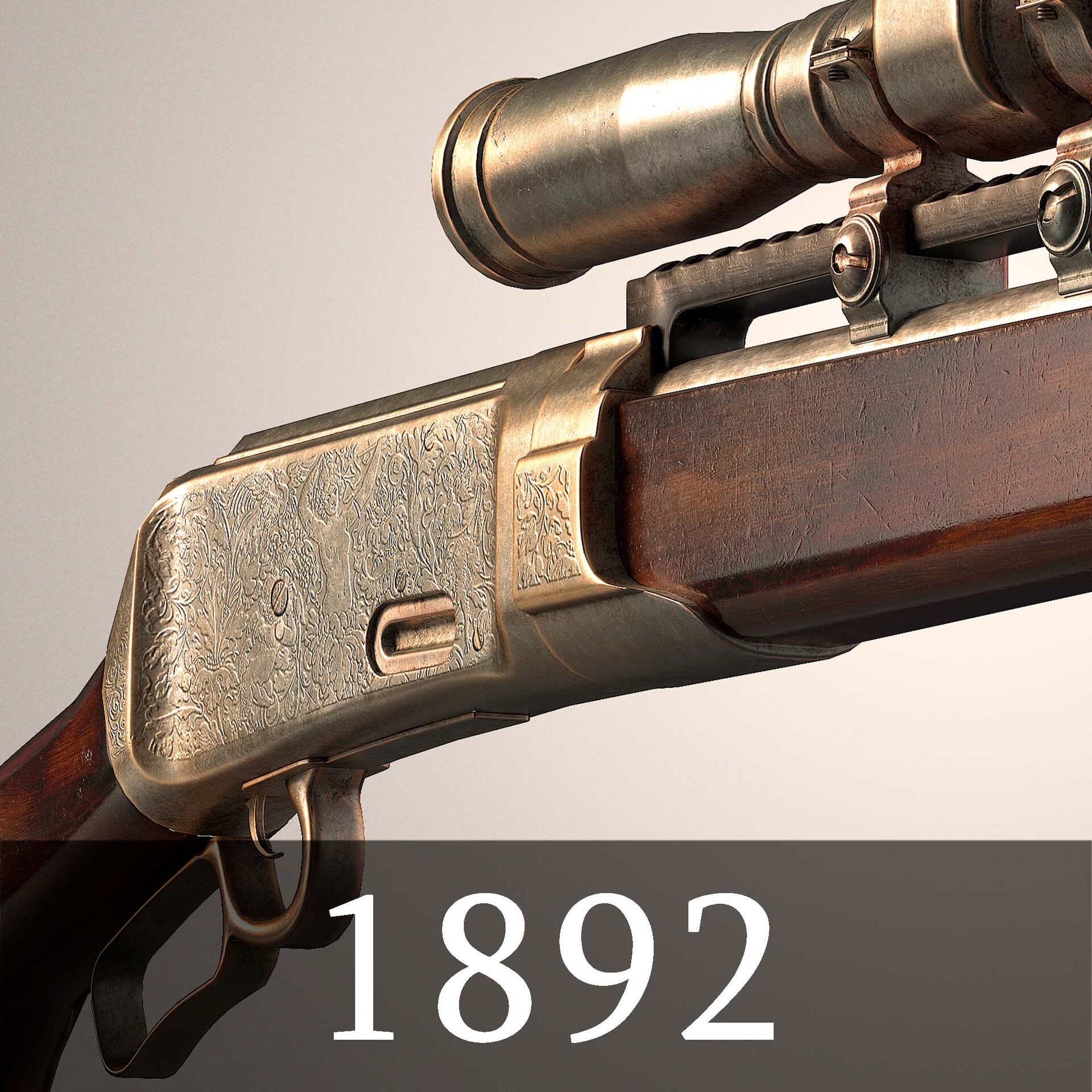 ArtStation - Winchester 1892