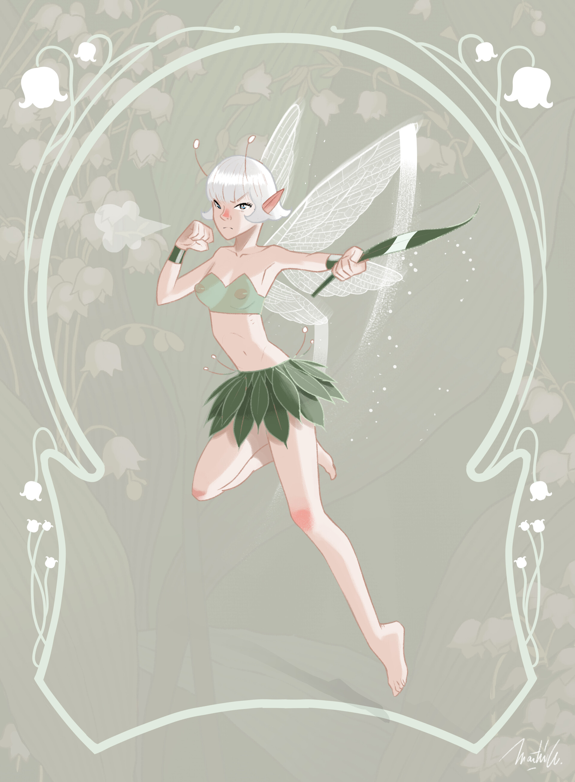 ArtStation - Lily of the valley