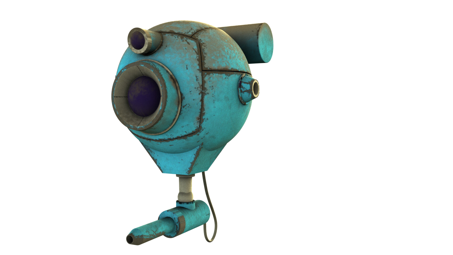 ArtStation - Repair Bot_Game Prop