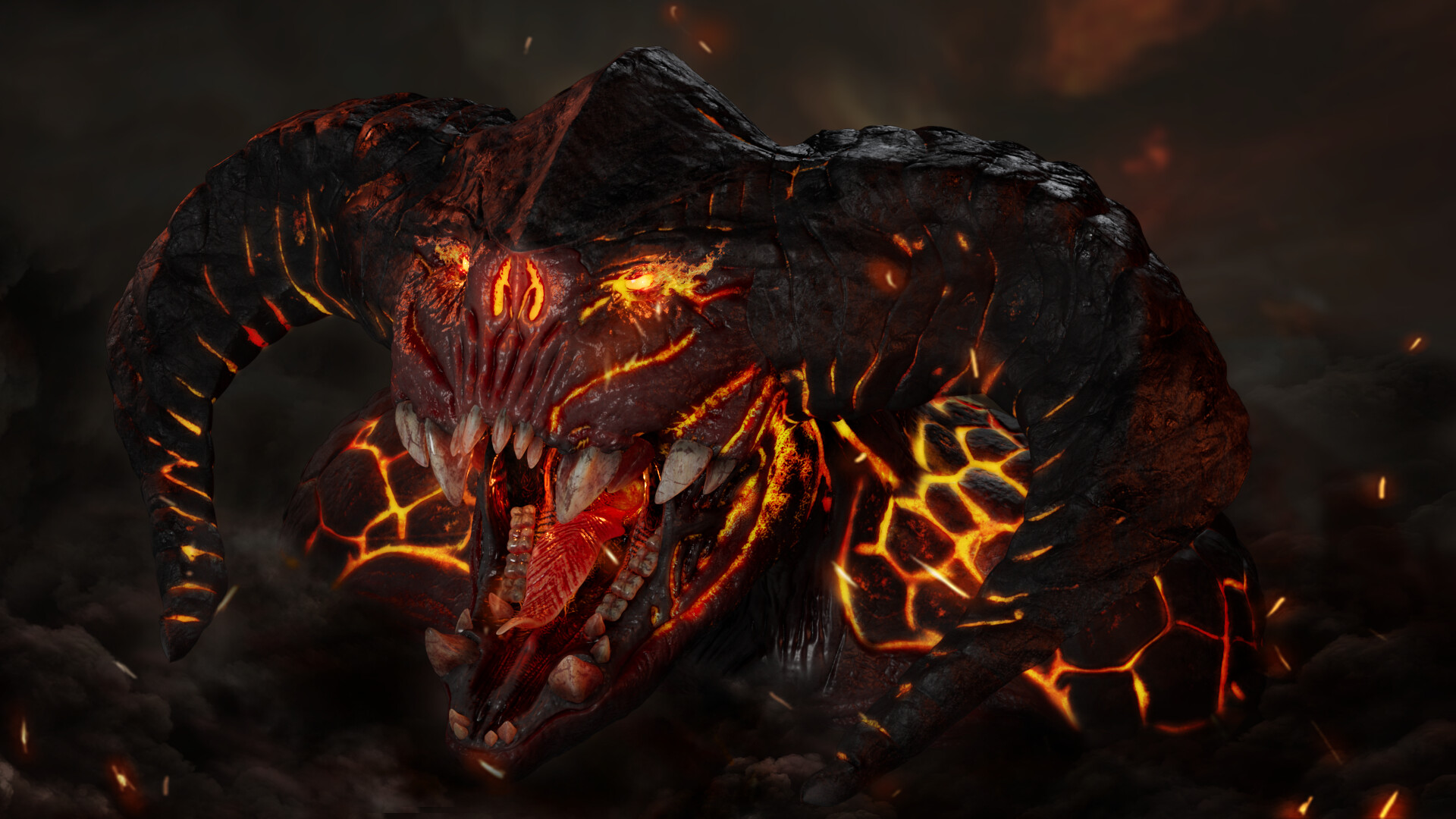 ArtStation - Balrog -The Lord of the Rings-