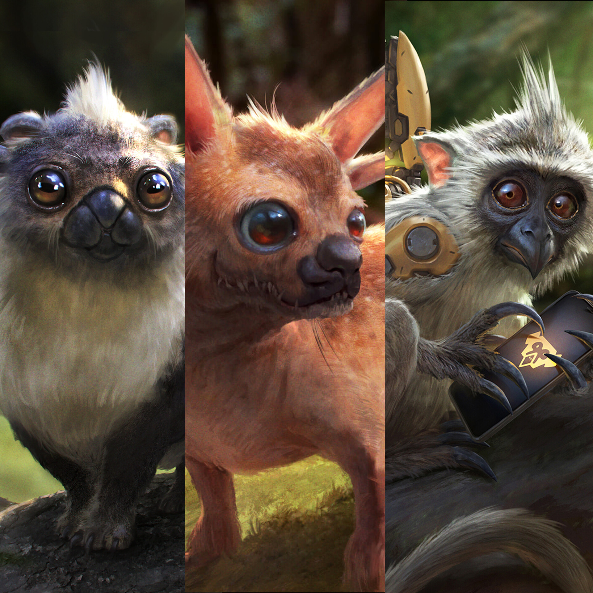 ArtStation - Alien creatures project