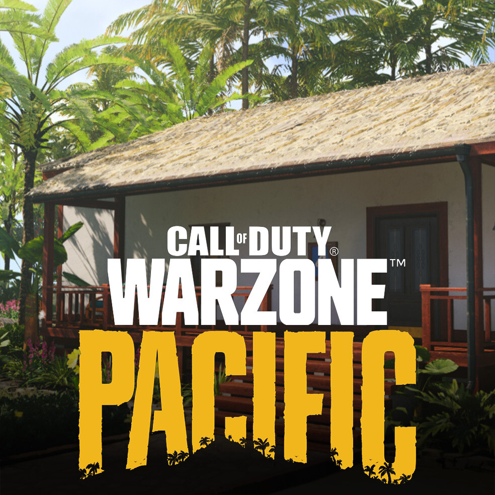 ArtStation - Call of Duty Warzone Pacific Island - Resort - Cottage House