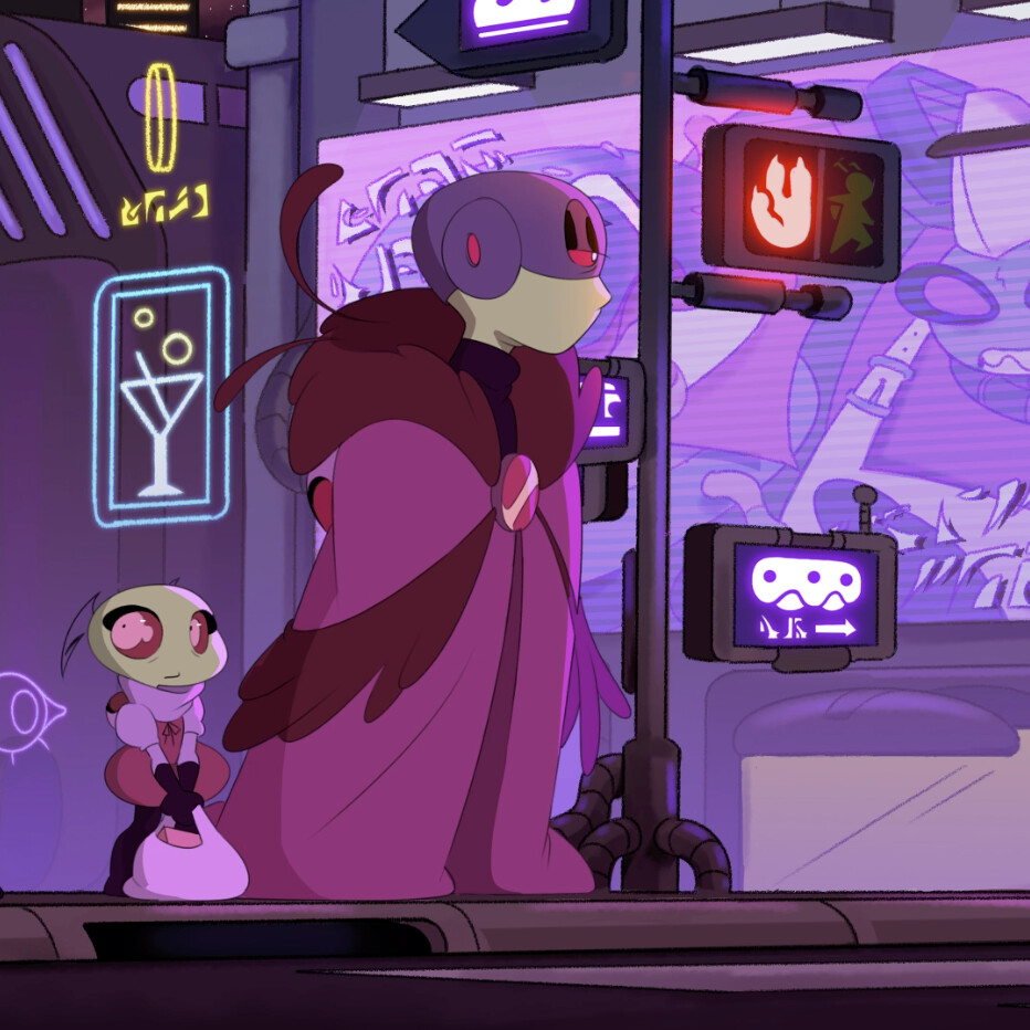 ArtStation - Downtown Conventia - Animation