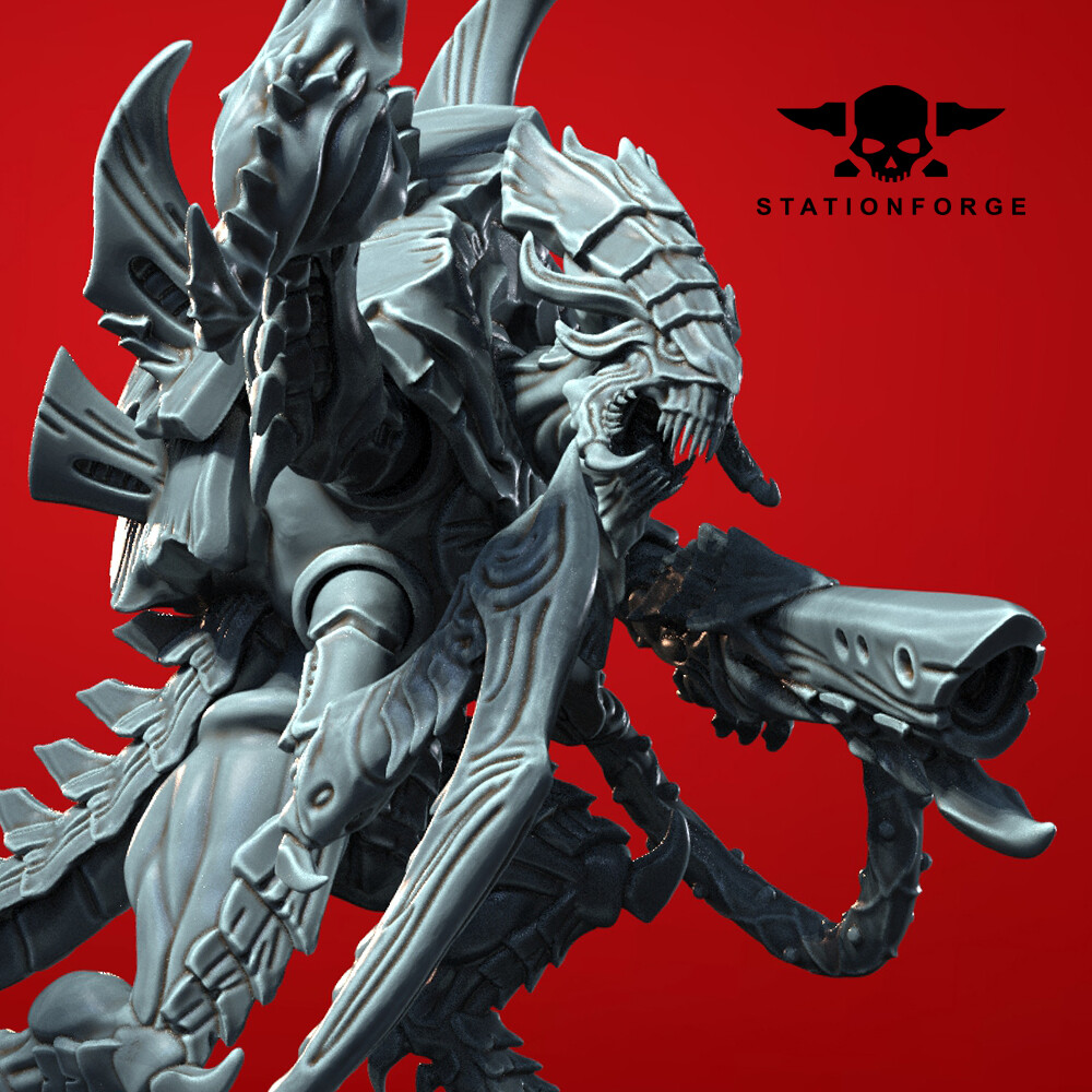 ArtStation - Xenarid Nyxar Miniature