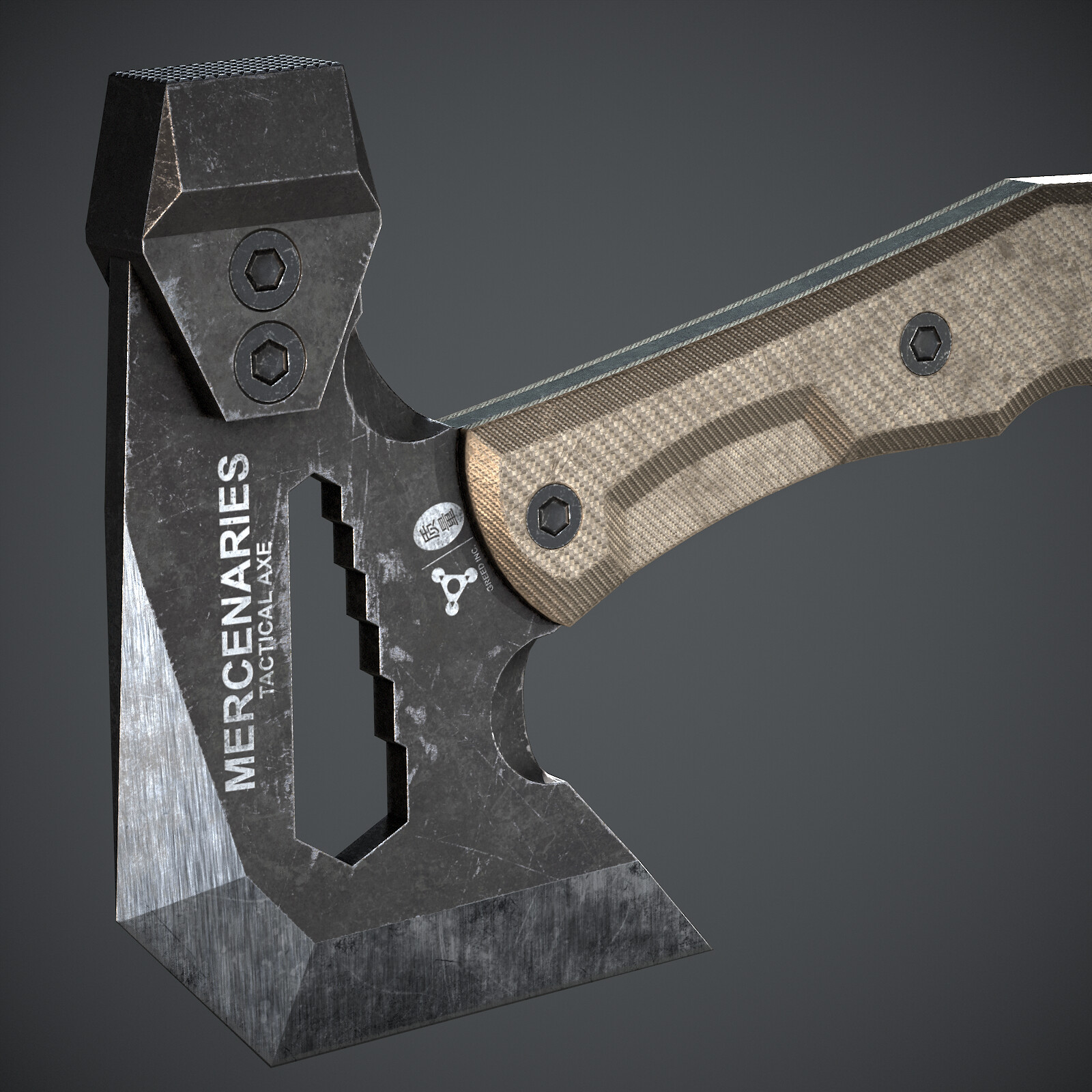 ArtStation - Tactical Axe