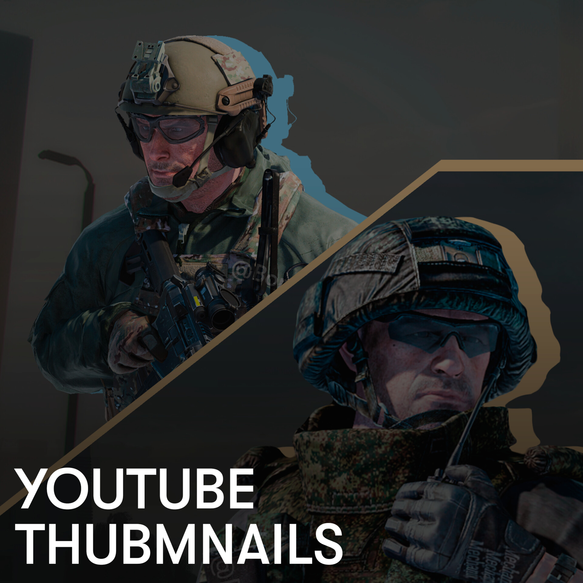 ArtStation - Fake youtube Thumbnails Escape from Tarkov