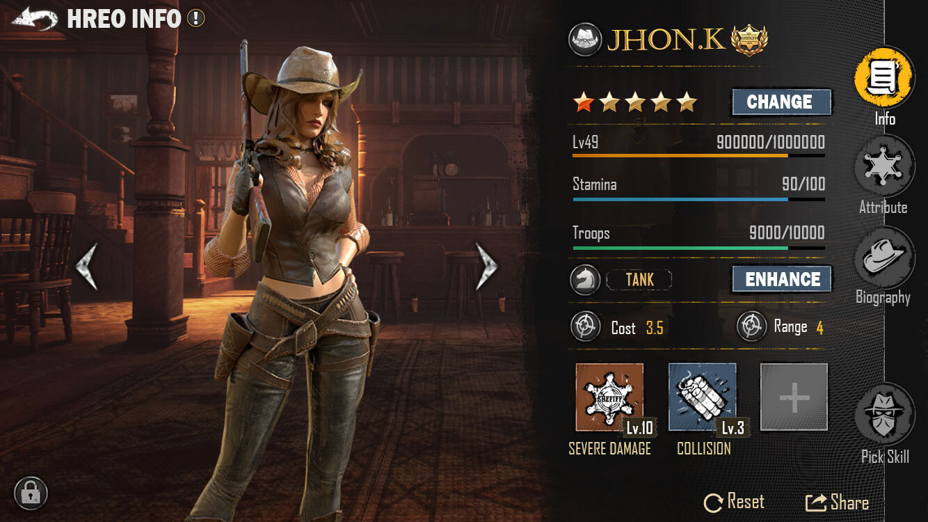 ArtStation - West Game UI Concept