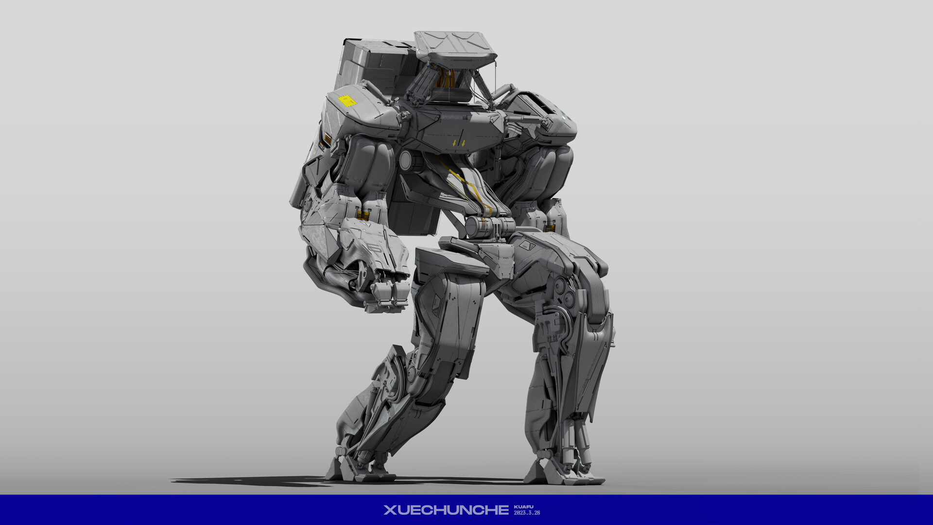 ArtStation - Kuafu heavy-duty robot