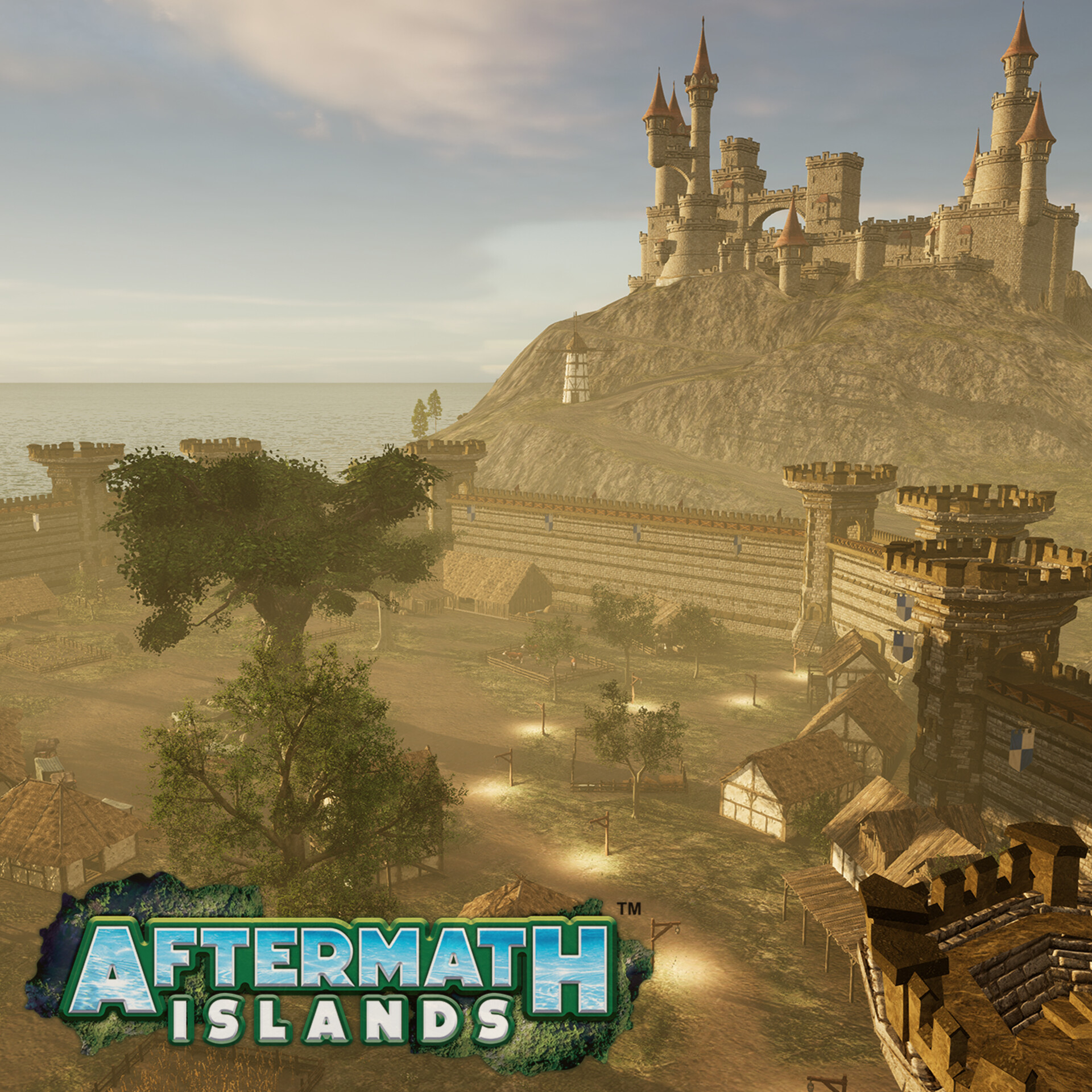 ArtStation - Aftermath Islands Metaverse - Playground Island - Medieval Themed Area