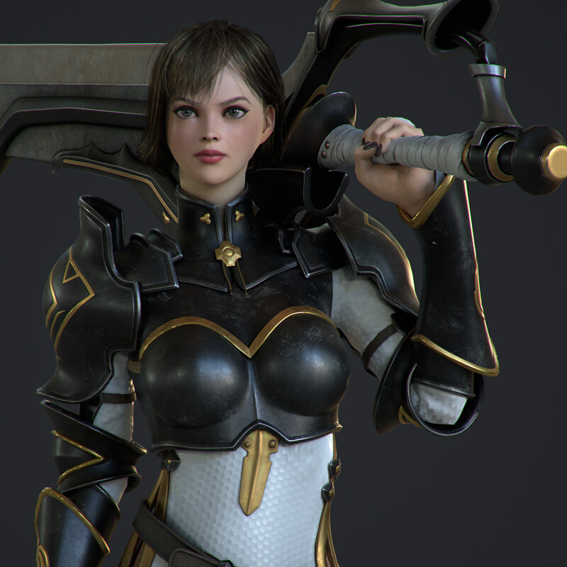 The Art of Marc Tan - Knight of The Greatsword