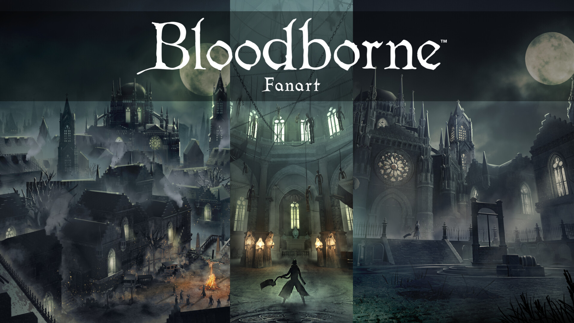 ArtStation - Cathedral of Puppets - Bloodborne Fanart