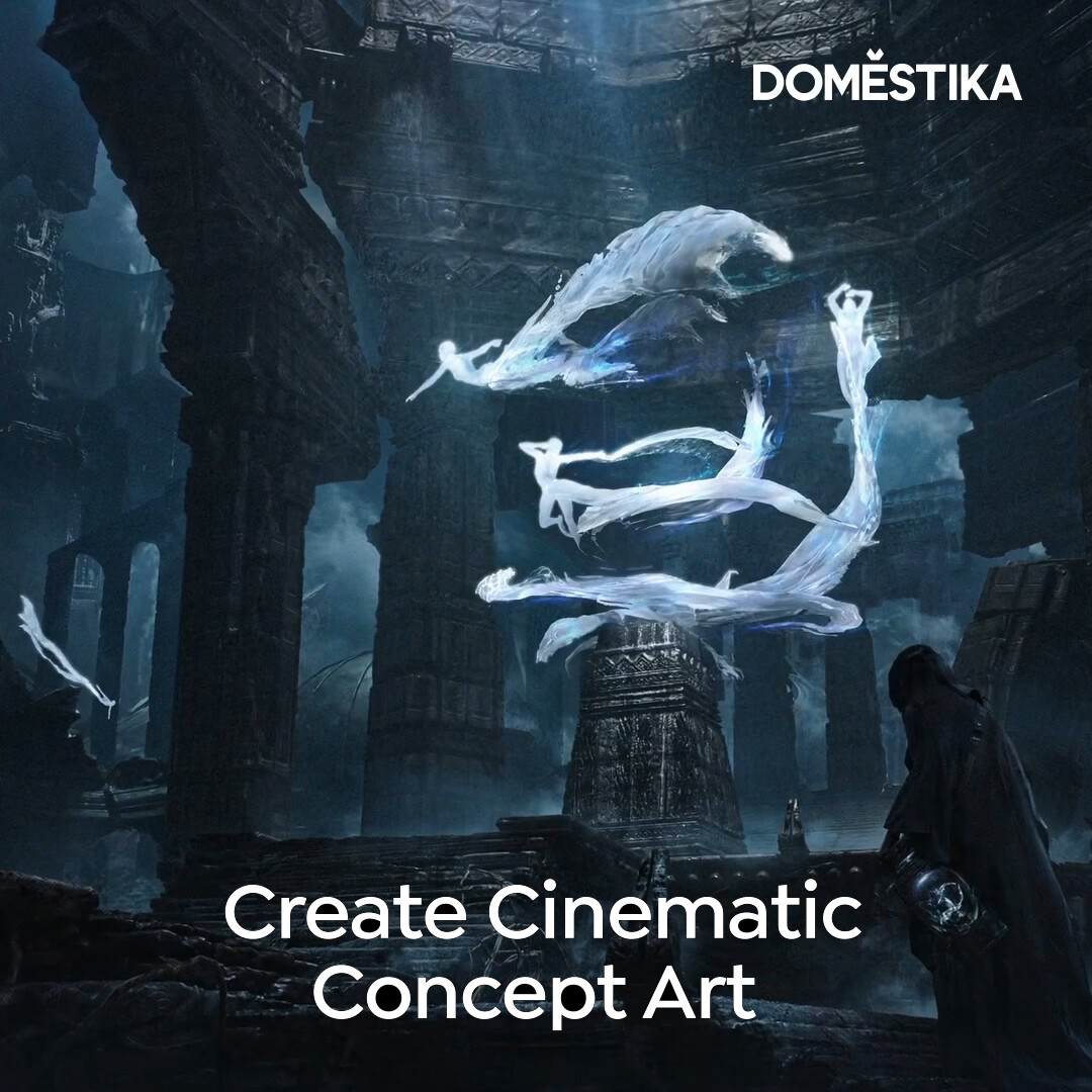 Sergei Sarichev Art Director - Cinematic Concept Art Course - Ancient Ruins