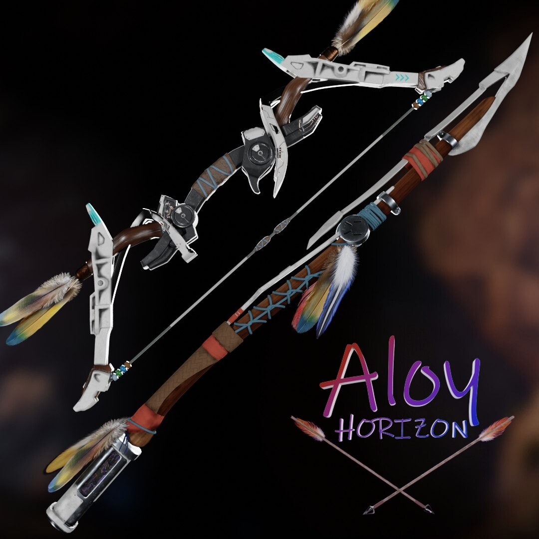 ArtStation - Horizon. Bow&Spear