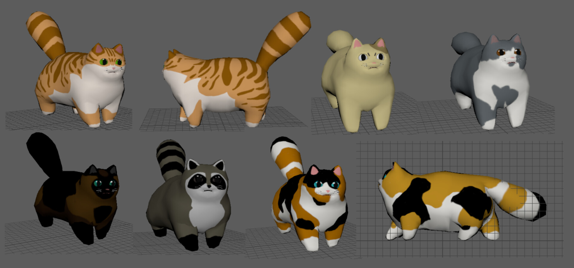 ArtStation - Hefty Chonk - 3D model & rig