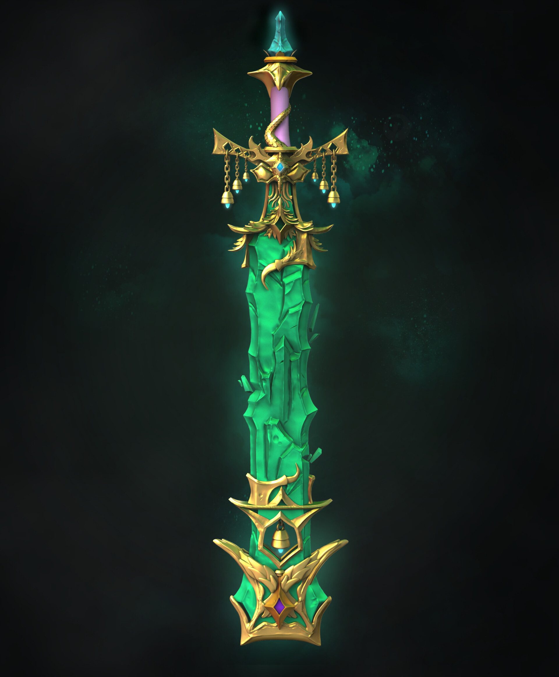 ArtStation - CRYSTAL SWORD 3D