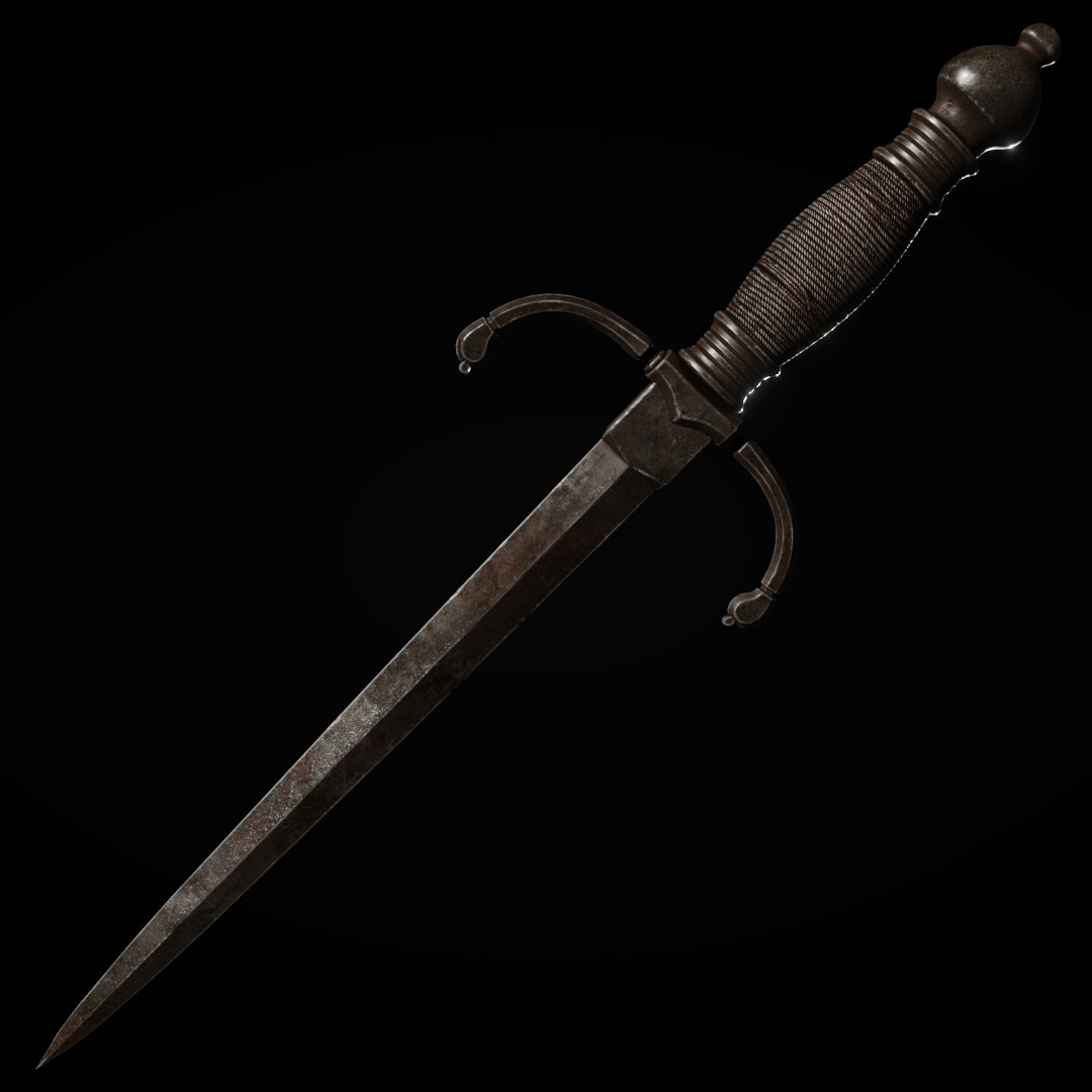 ArtStation - Medieval dagger