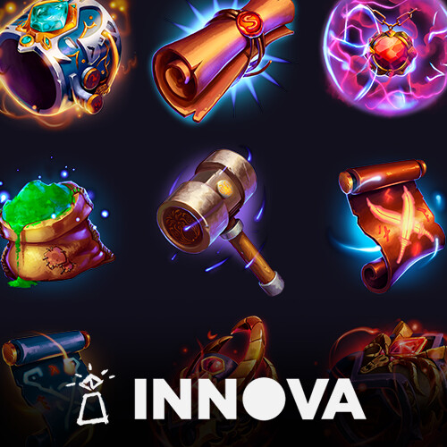 ArtStation - Innova | Shop Icons | Prop Asset