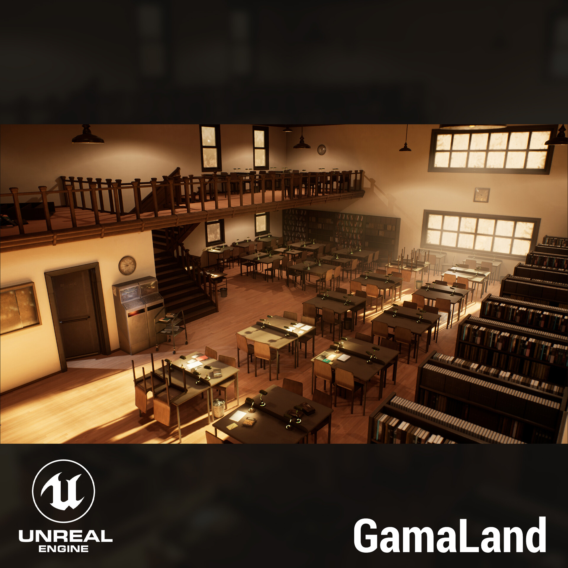 ArtStation - Modular Library Pack