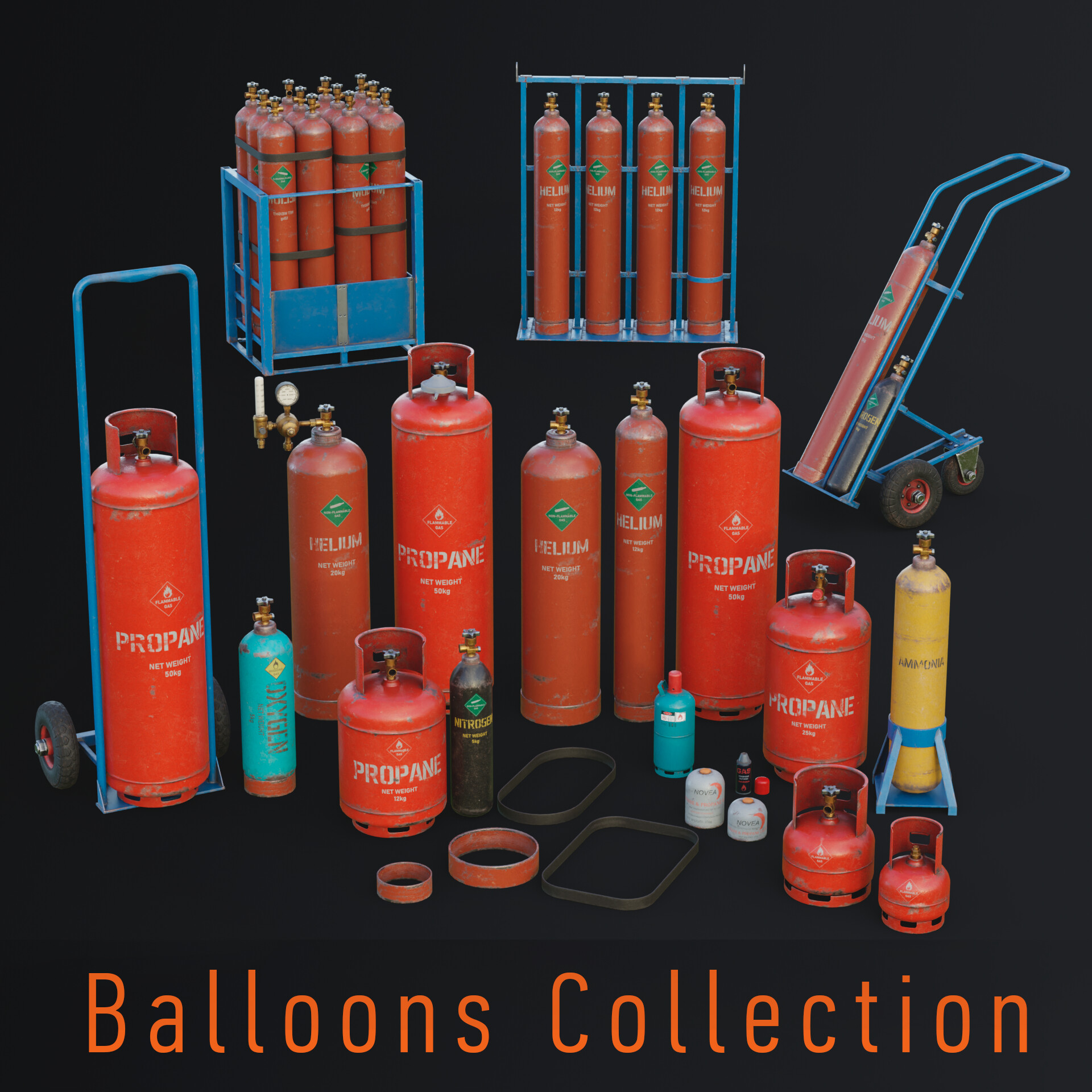 ArtStation - Balloons Collection