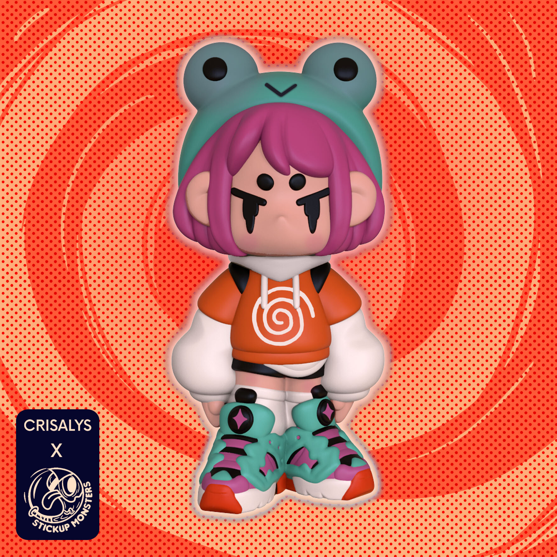 ArtStation - Curi - Crisalys X StickUp Monsters