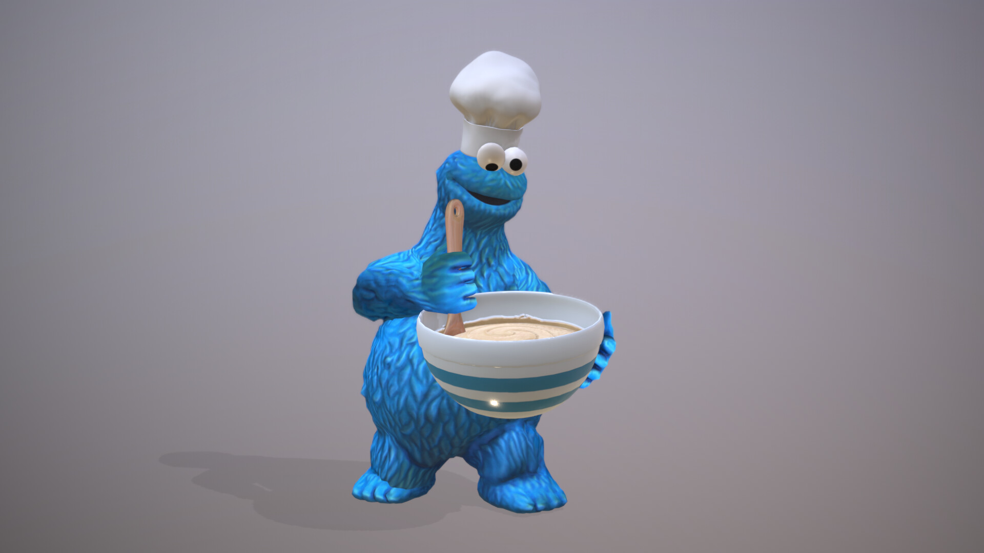 ArtStation - Cookie Monster AR