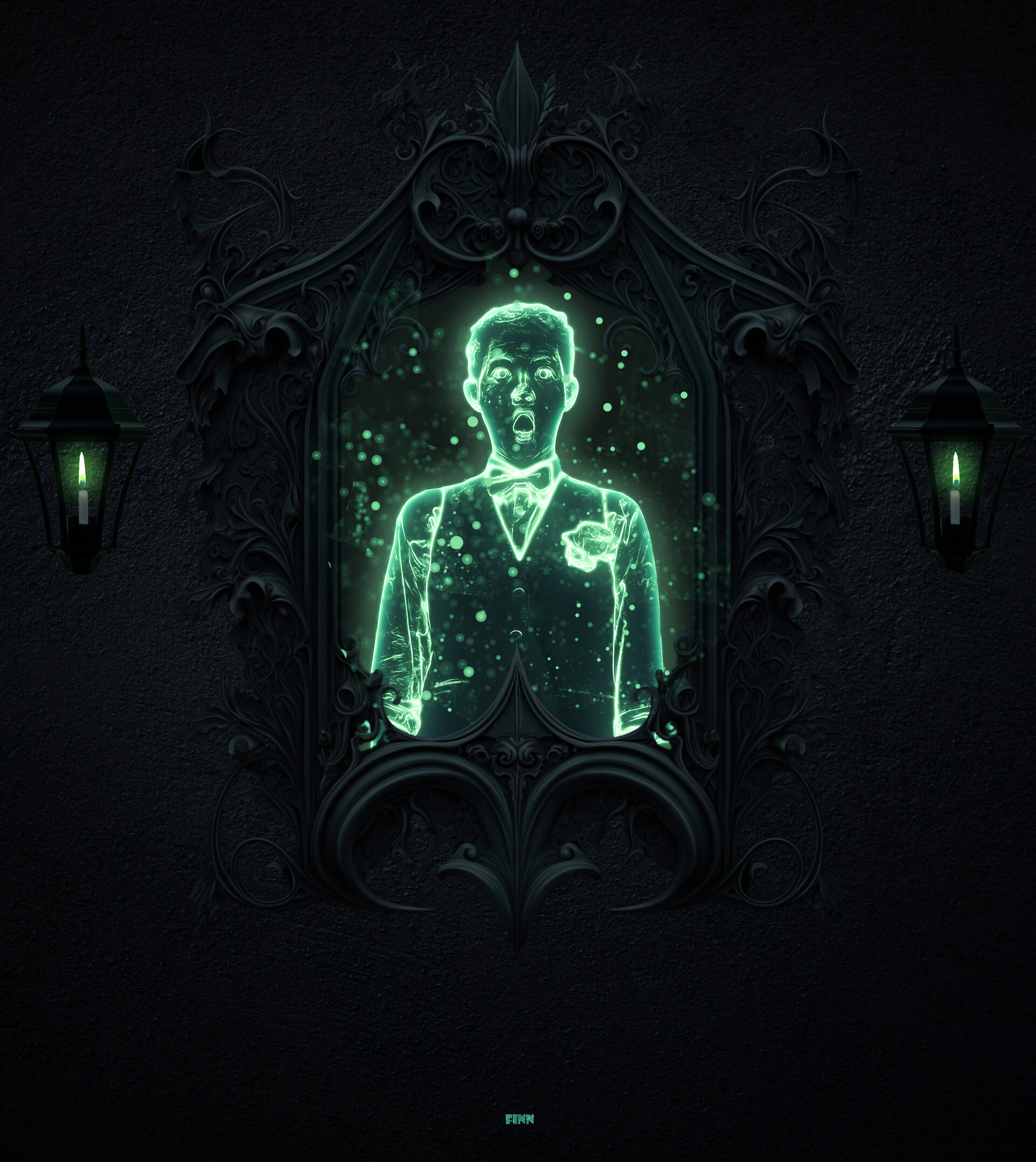 ArtStation - Ghost Portrait