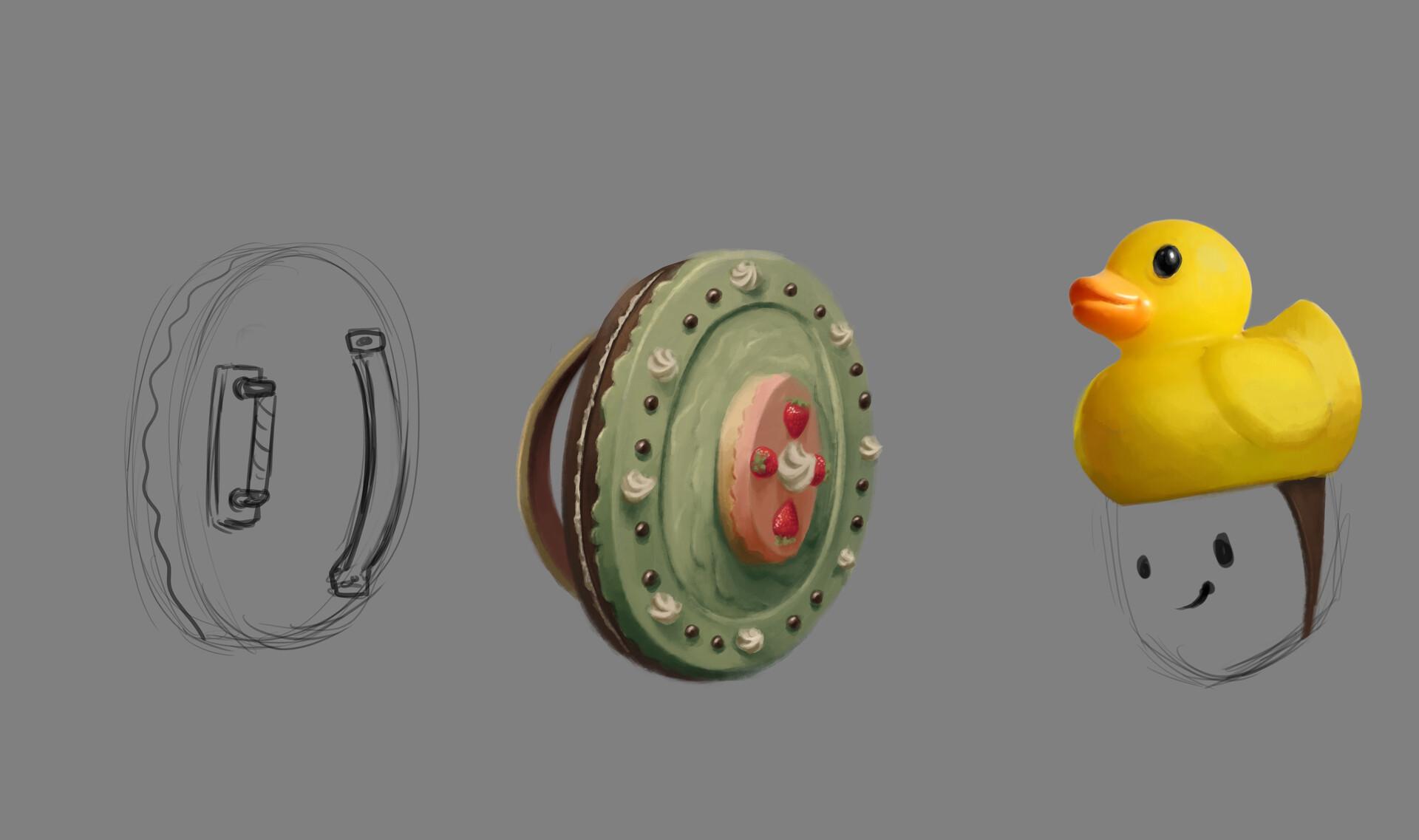 ArtStation - random cute weapons