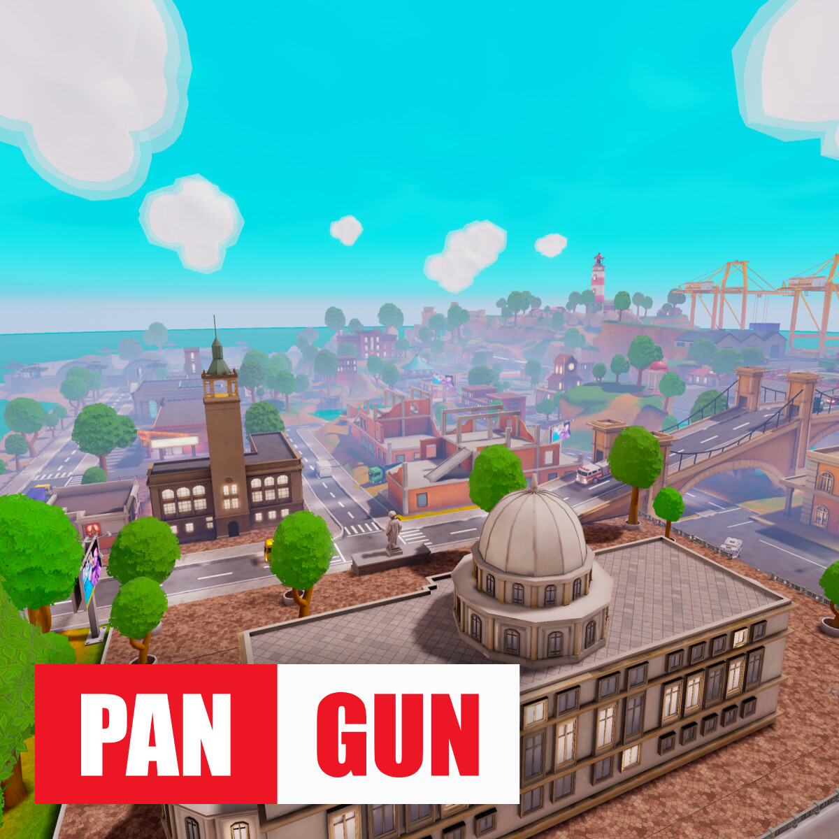 ArtStation - 3D Game Environment - City