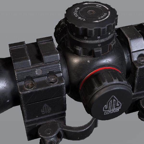 ArtStation - Rifle Scope