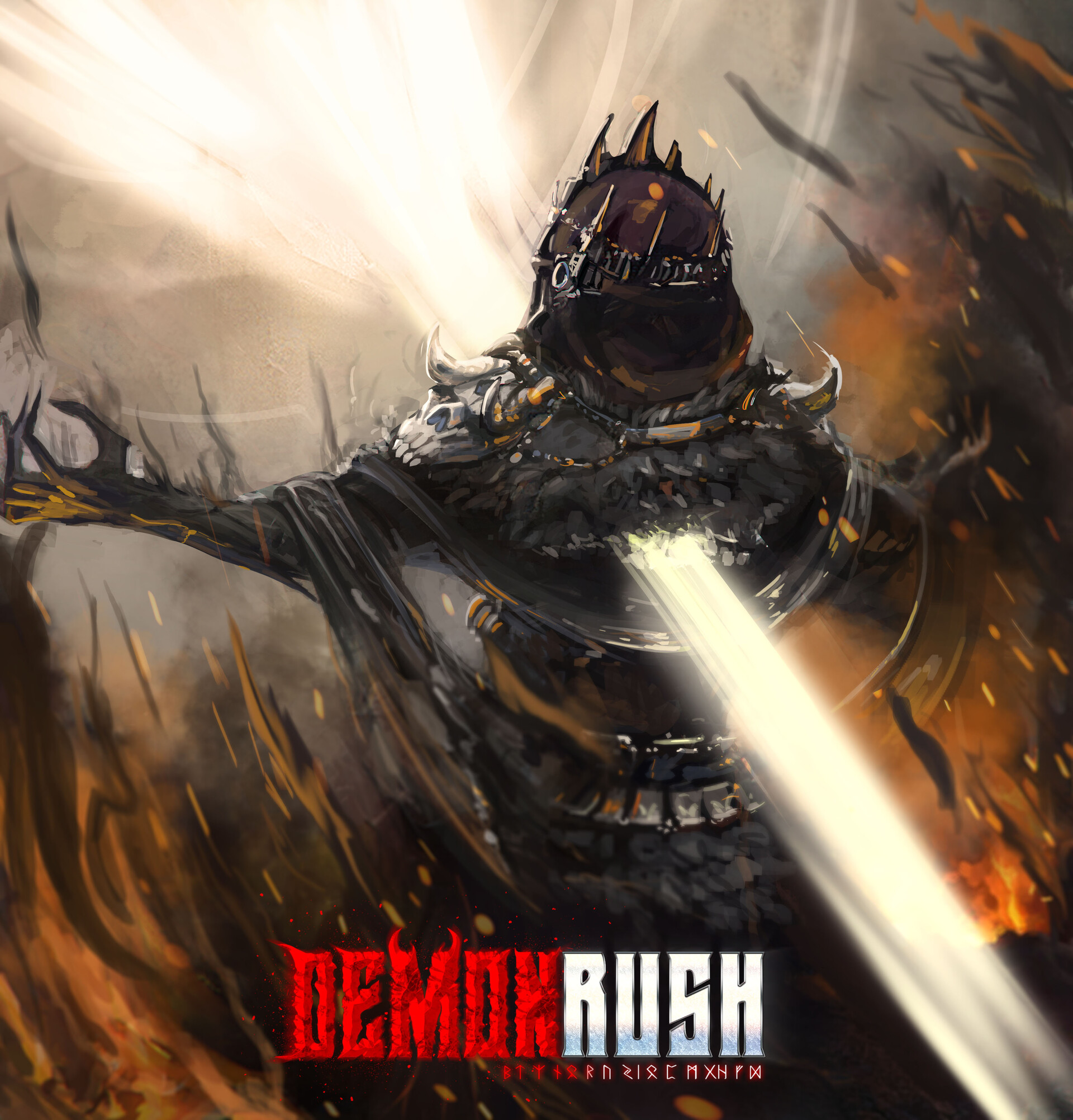 ArtStation - Body Obstruction :Demon Rush TCG