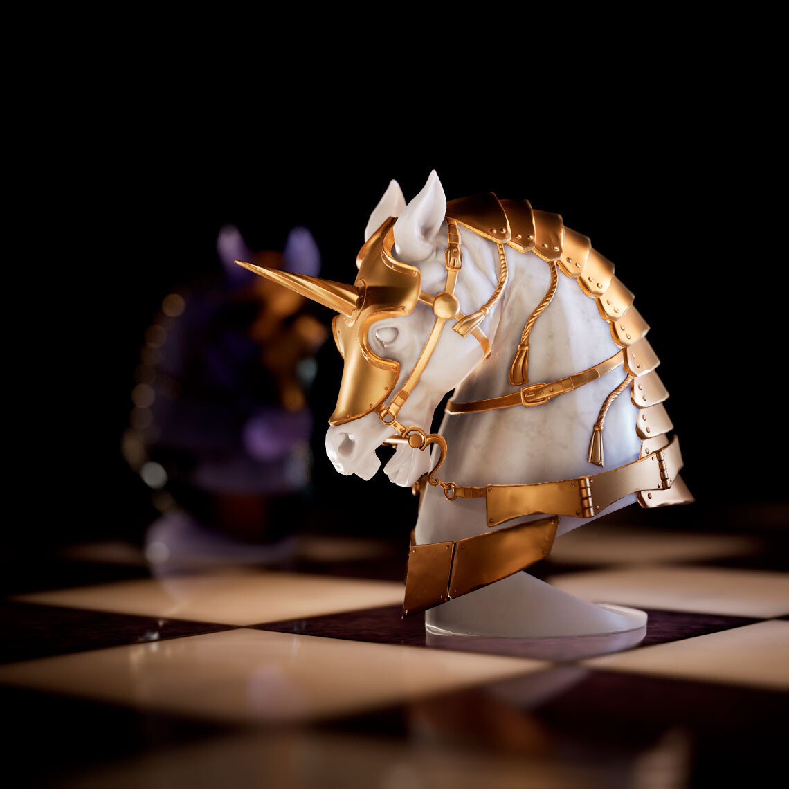 ArtStation - Chess knight