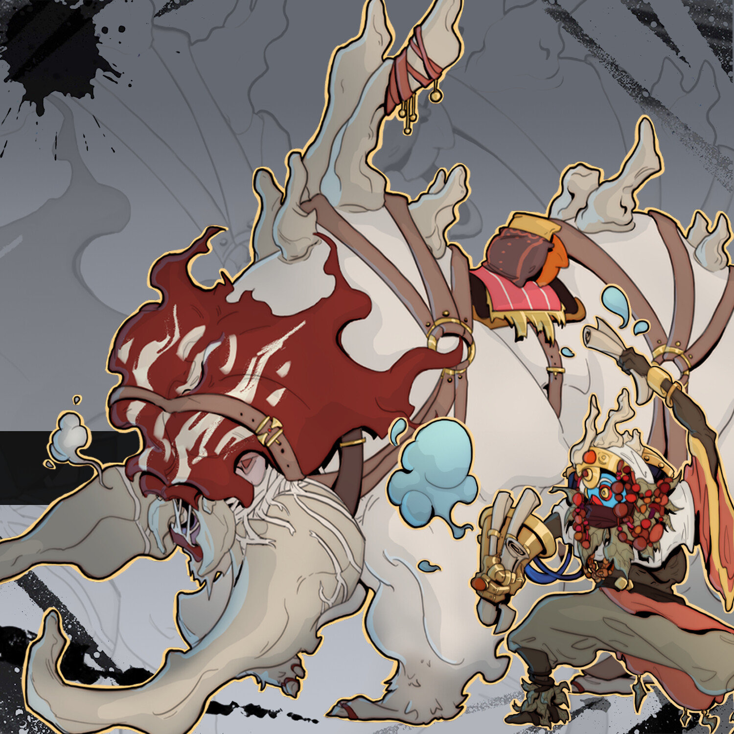 ArtStation - The Pit characters development