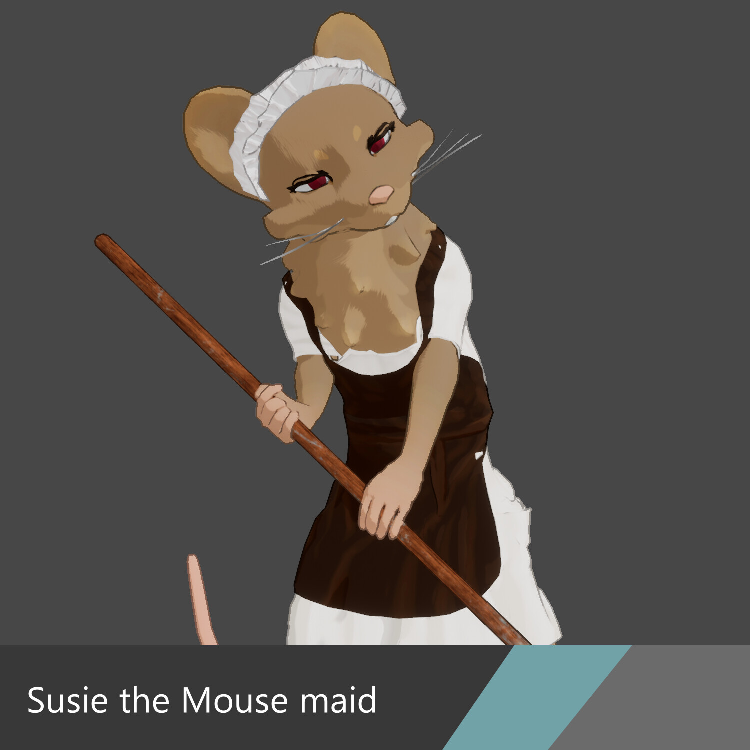 ArtStation - Susie the Mouse maid