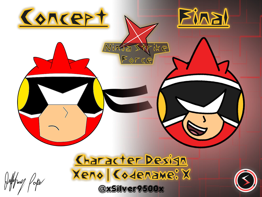 ArtStation - [Throwback] Ninja Strike Force: X