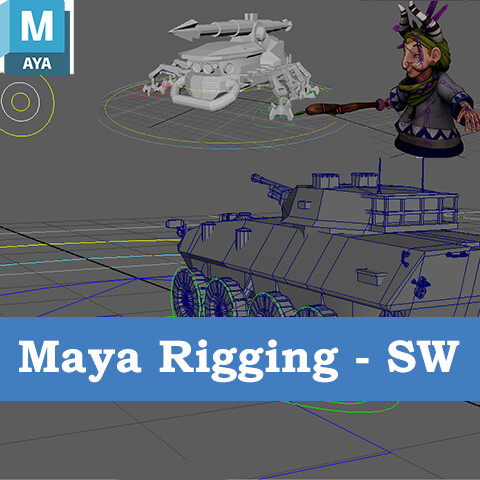 ArtStation - Maya Rigging - Student Work