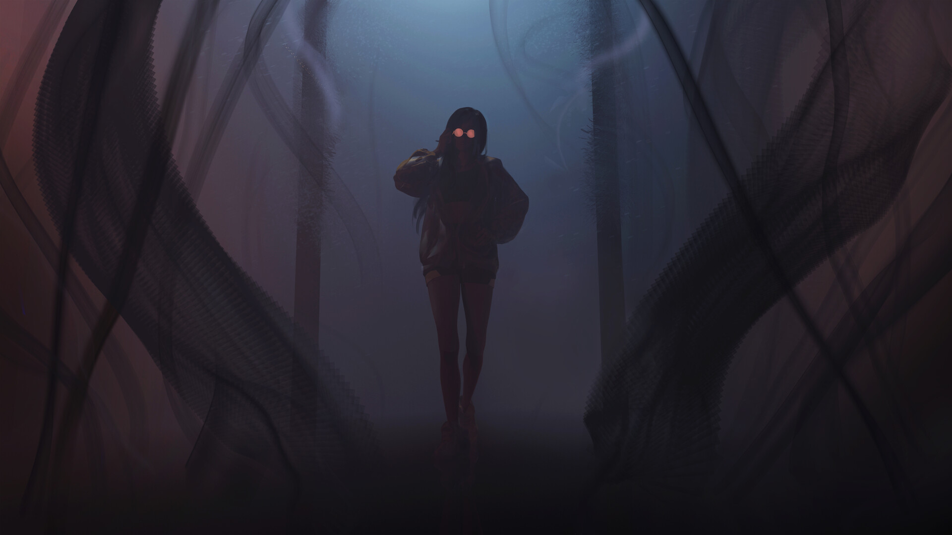 ArtStation - The Veil | OC Render and Value Study