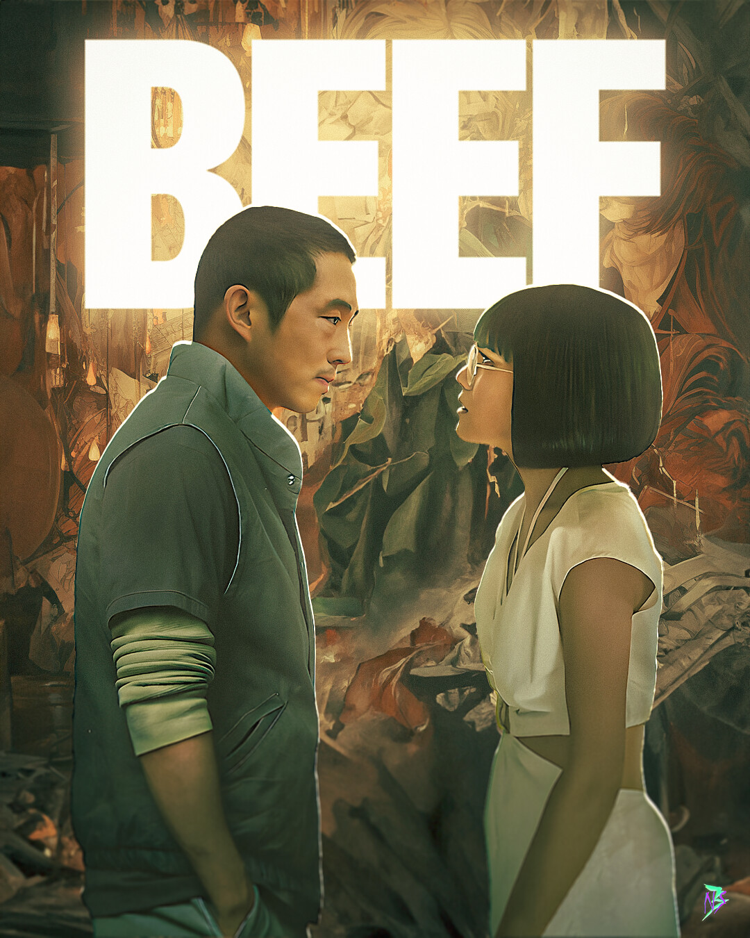 ArtStation - BEEF Netflix Fanart