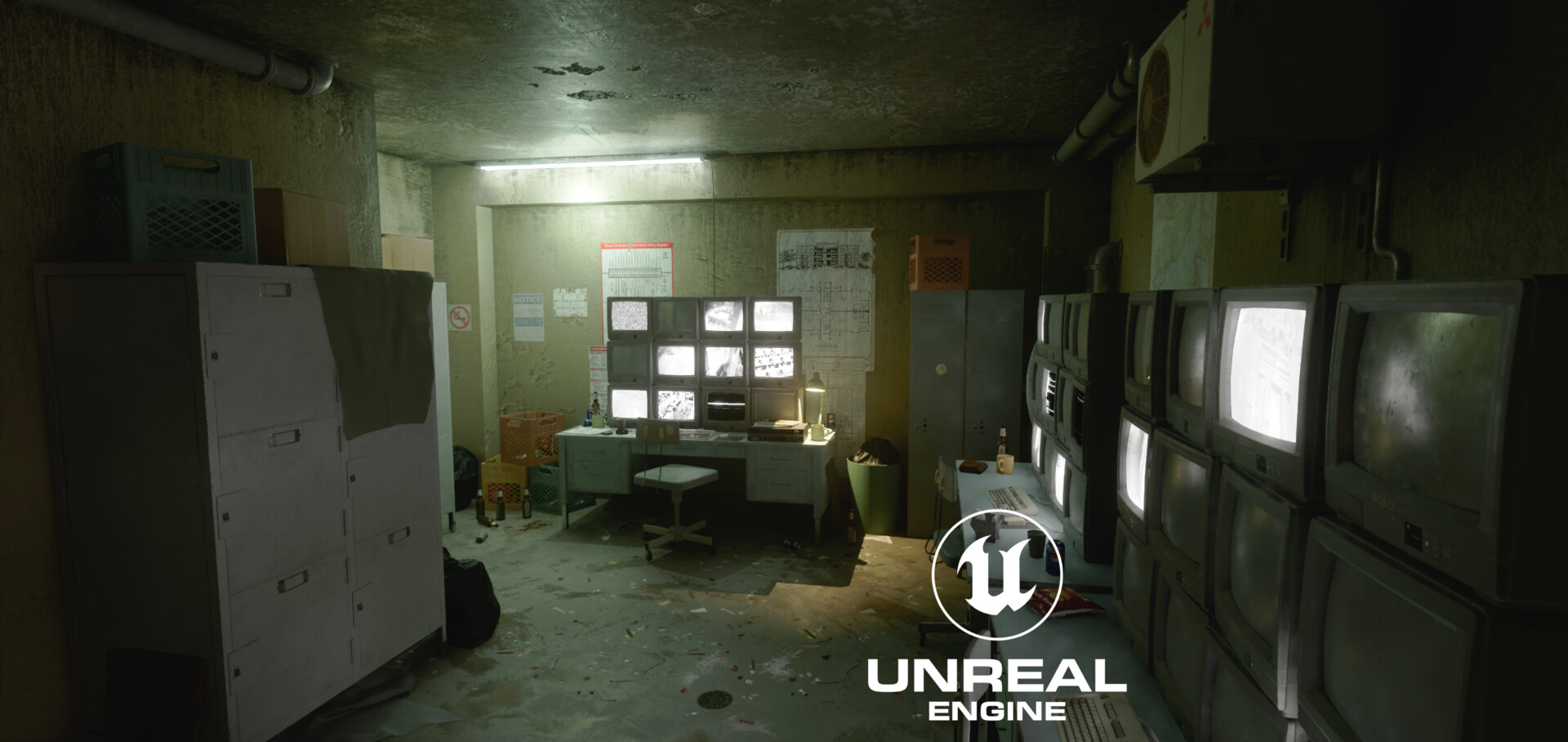 ArtStation - Surveillance Room