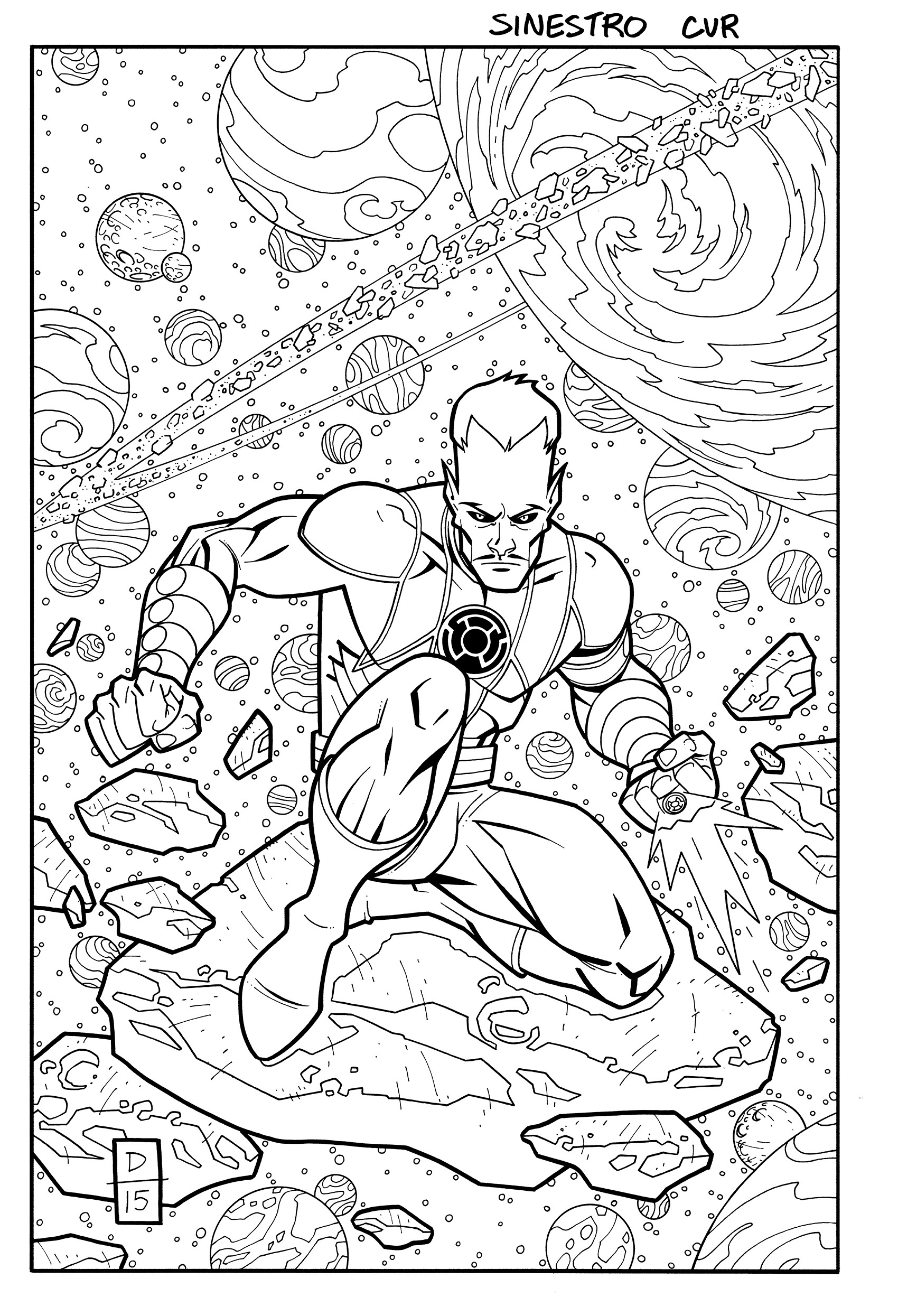 ArtStation - SINESTRO Cover