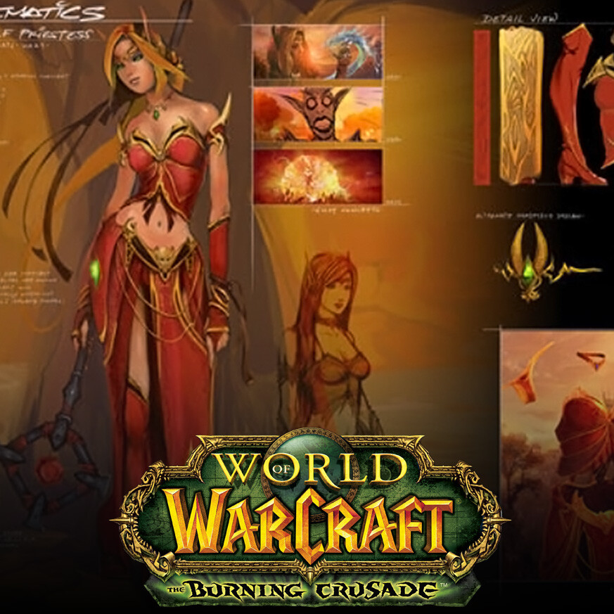 ArtStation - World of Warcraft: Burning Crusade Concept Art (2006)