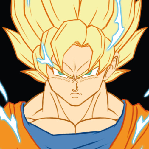 ArtStation - Goku SSJ Bust