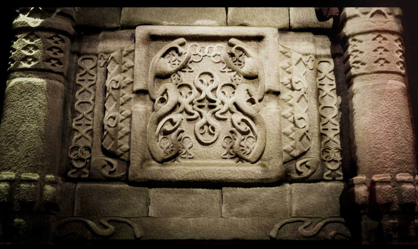 ArtStation - Temple trim