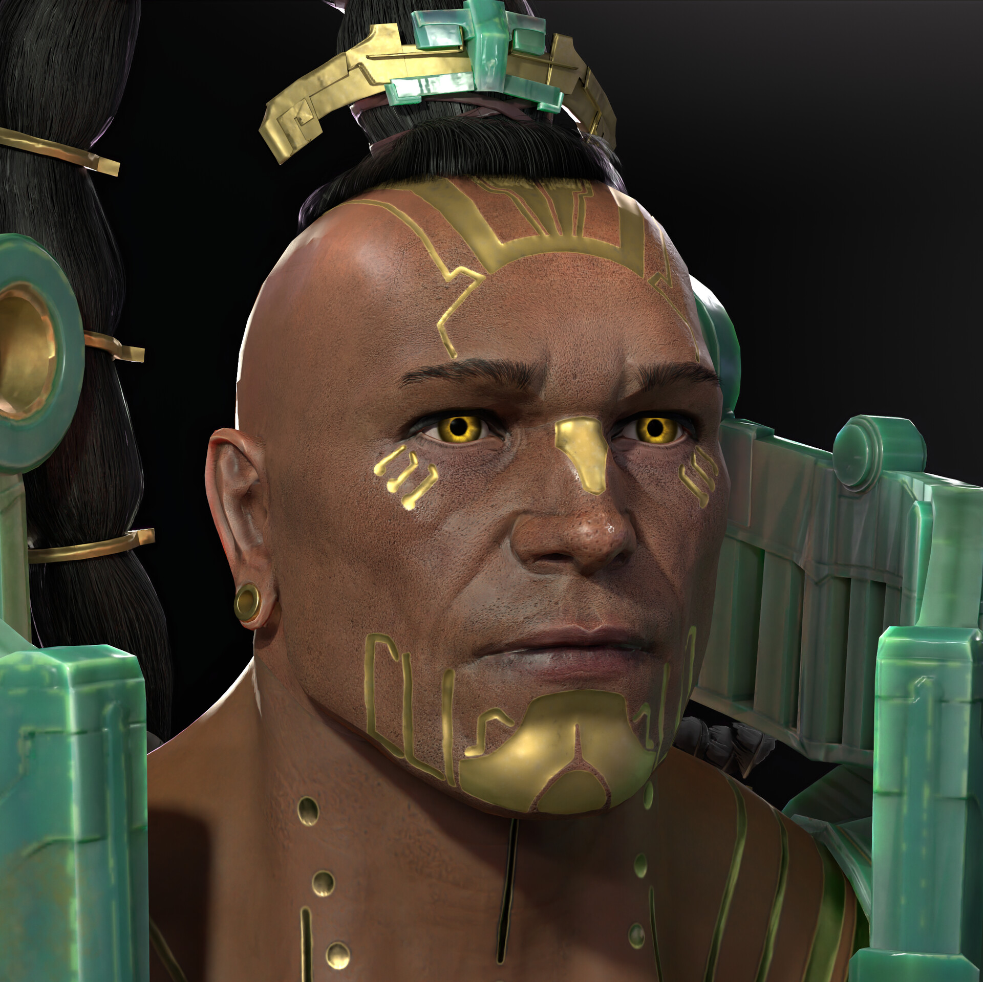 ArtStation - Zaculeu, The Master Architect (WIP)