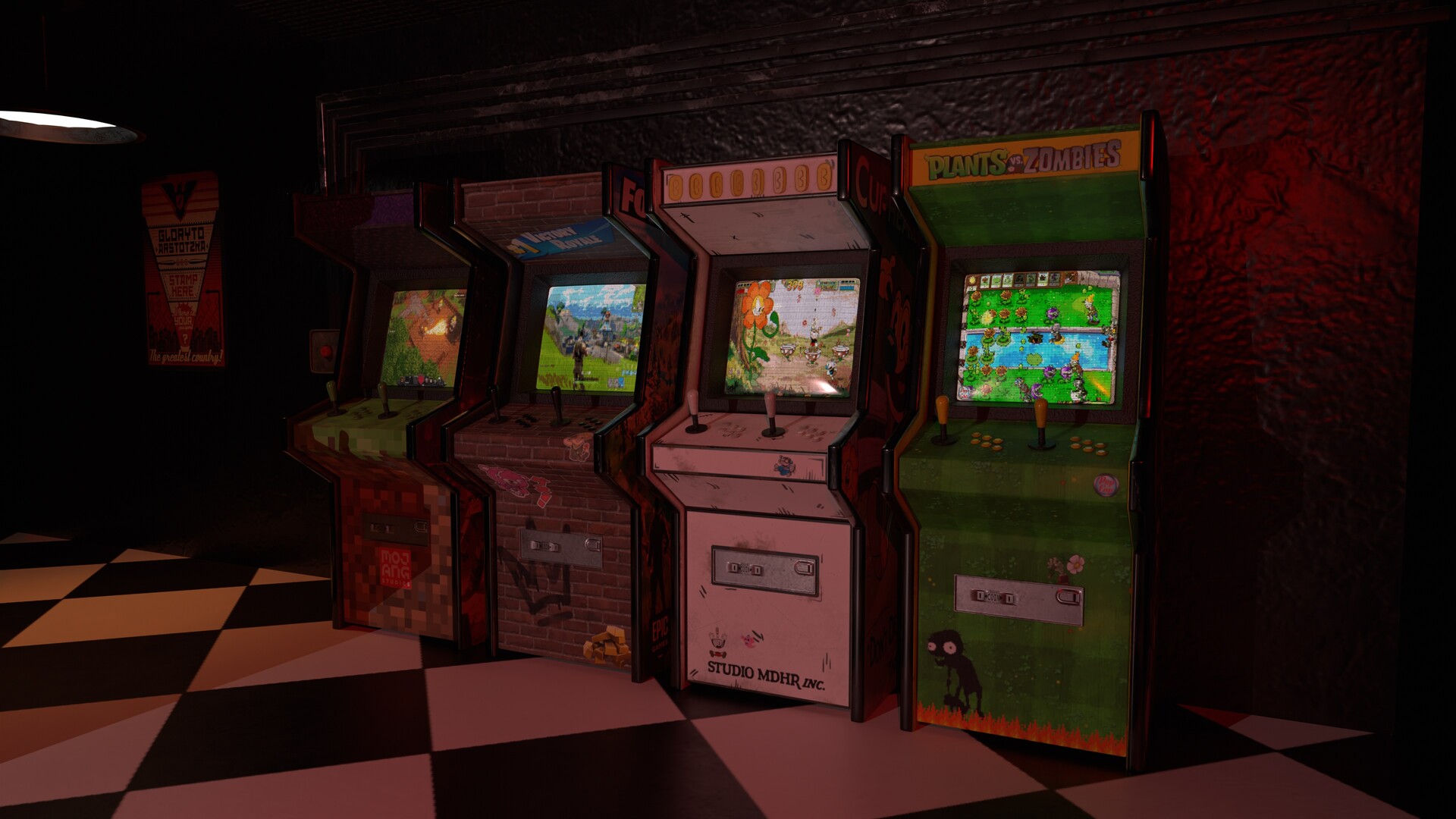 ArtStation - Variations of Arcades Machines!