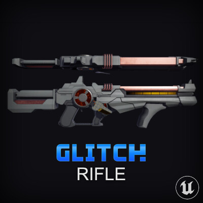 ArtStation - Glitch Rifle