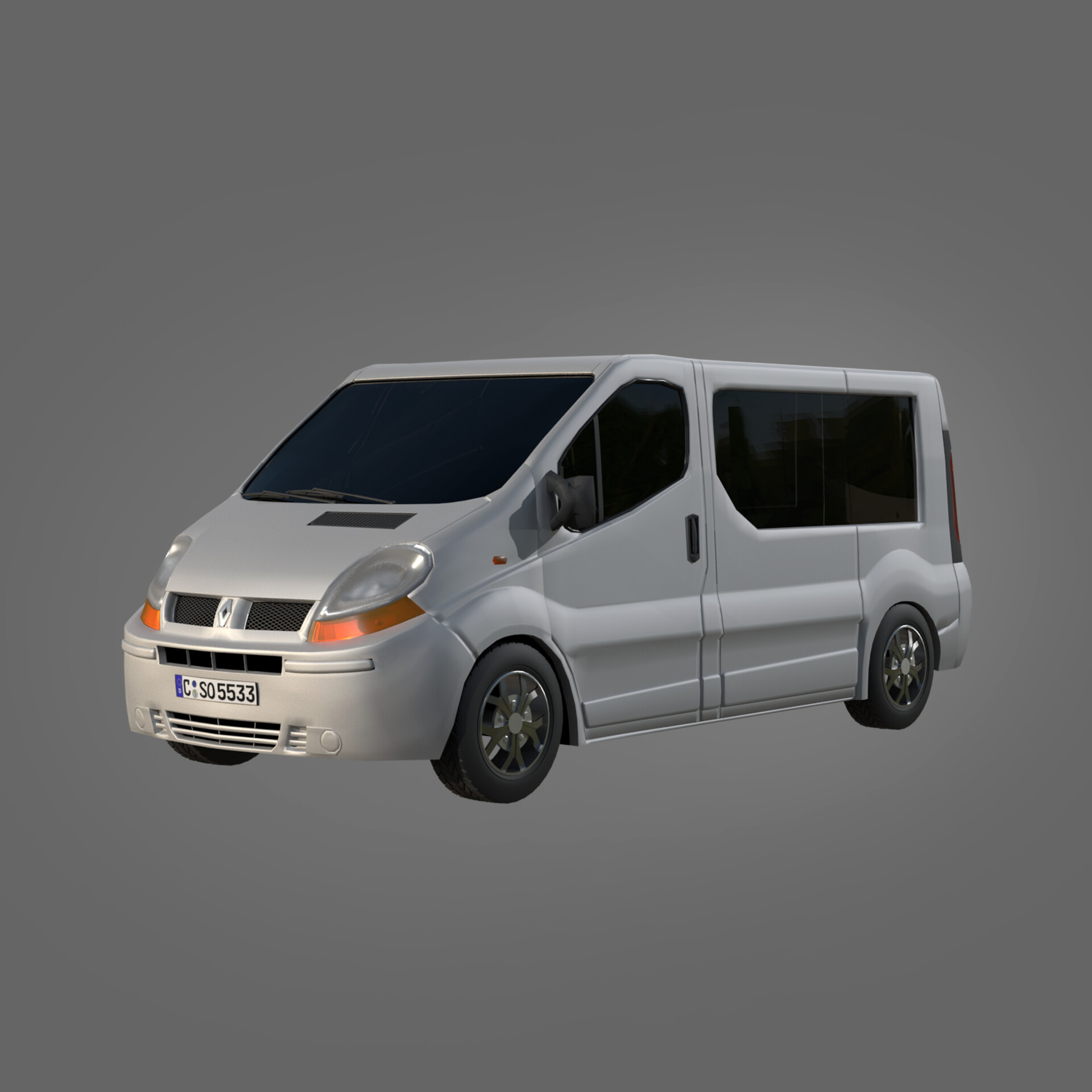 ArtStation - Renault Trafic 2005