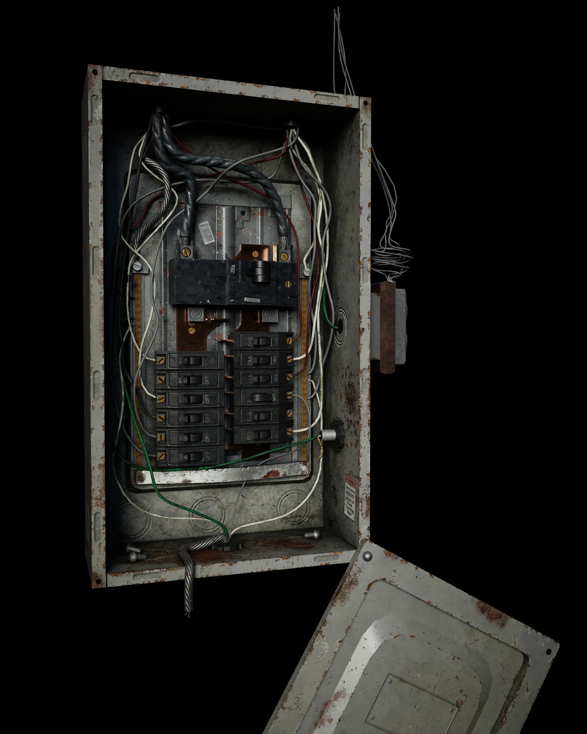 ArtStation - Circuit breaker box