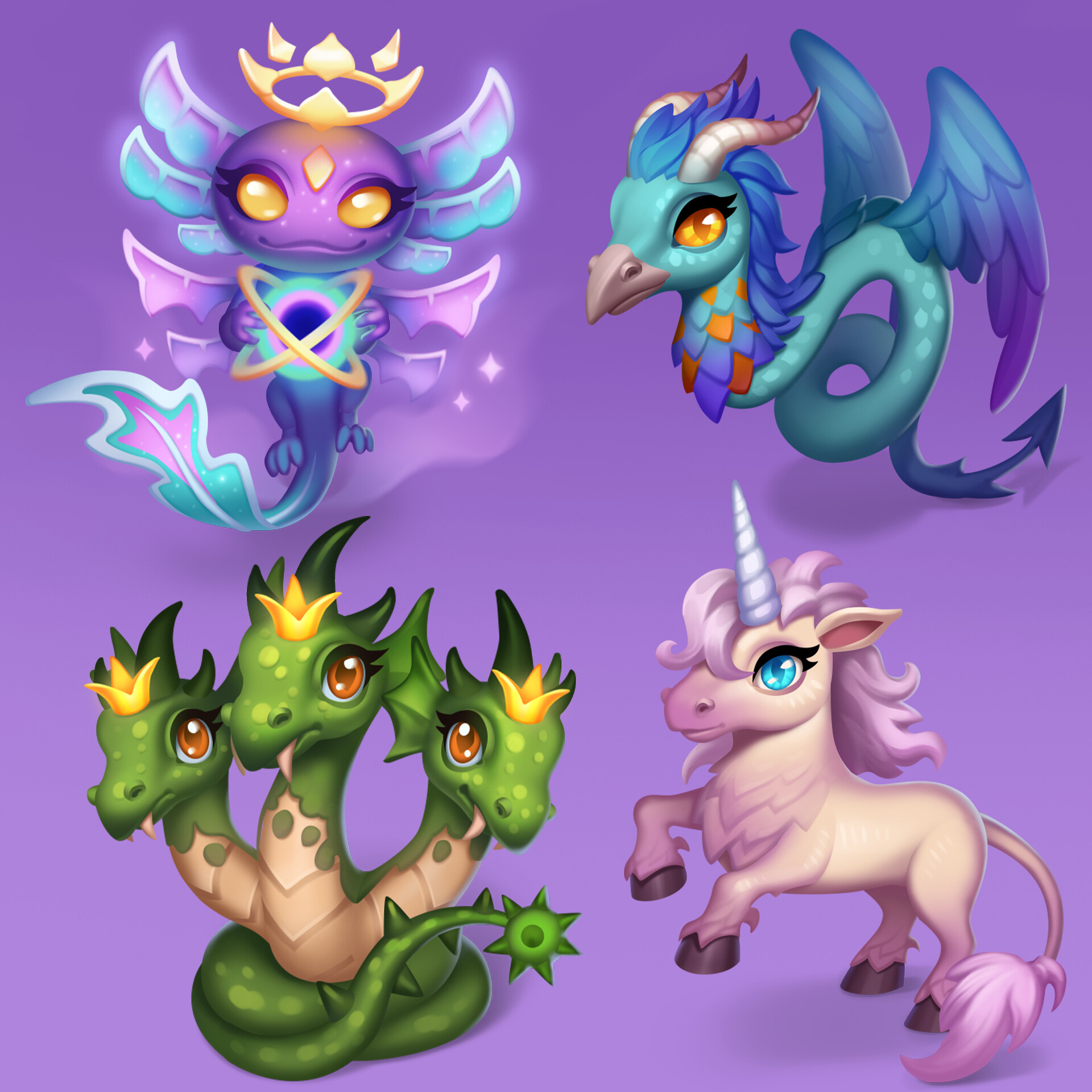 ArtStation - Magic animals