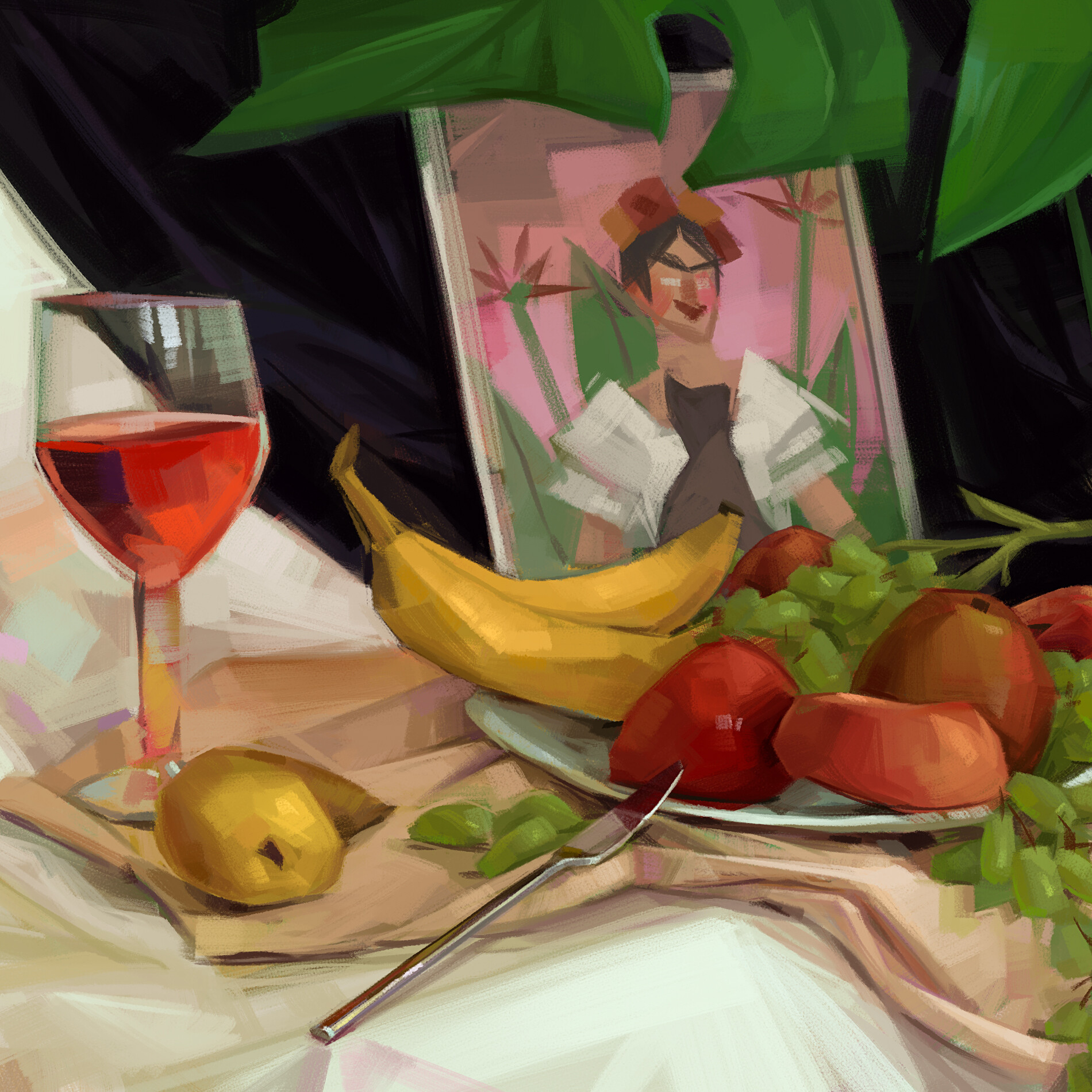 ArtStation - Still lifes with cats